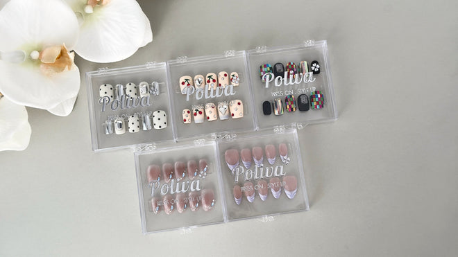 Poliva | Handcrafted press-on nails – Press On , Style Up